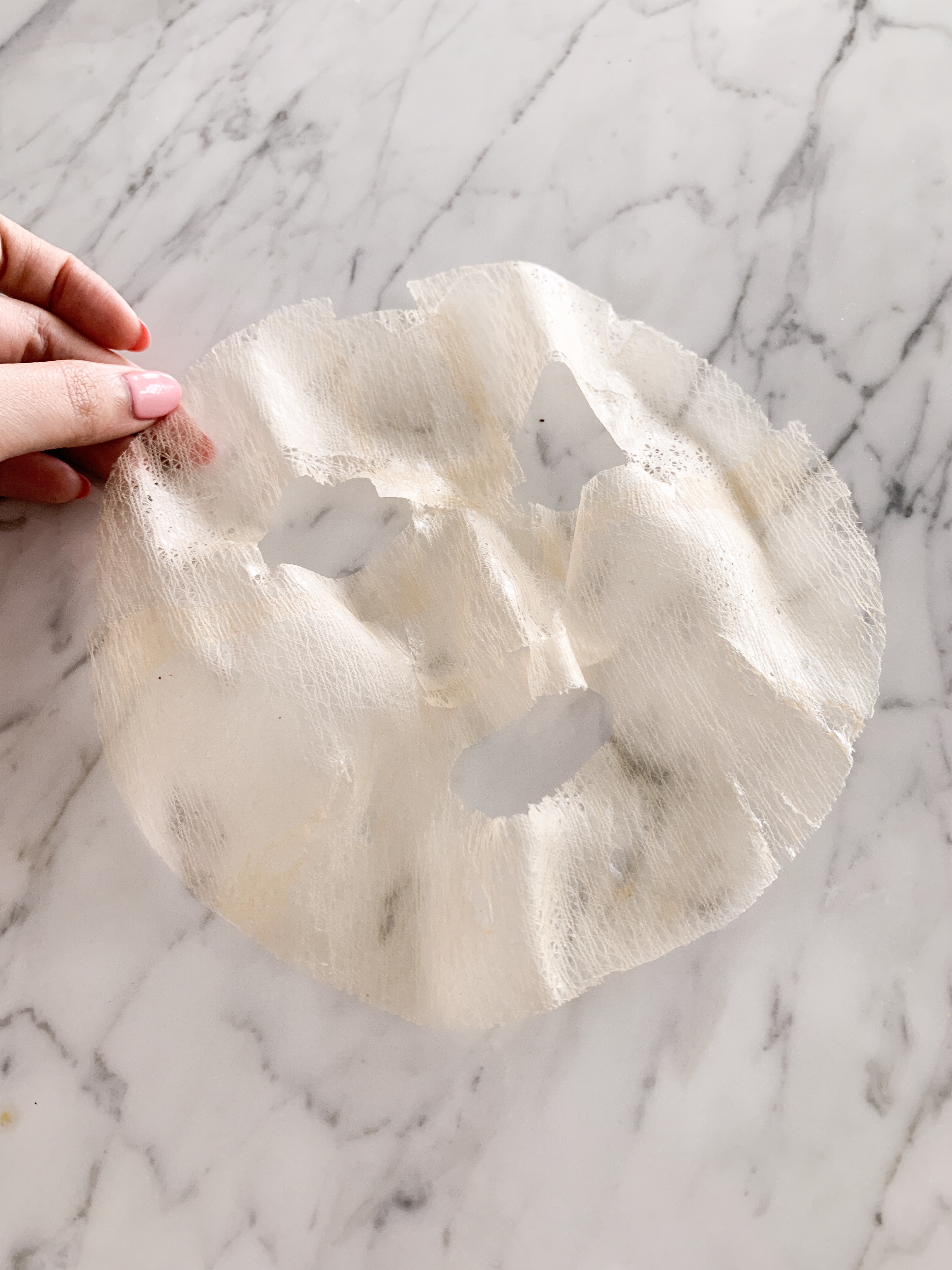 Review: Ceramine Pure Collagen Mesh Face Mask - Sabrina Shares